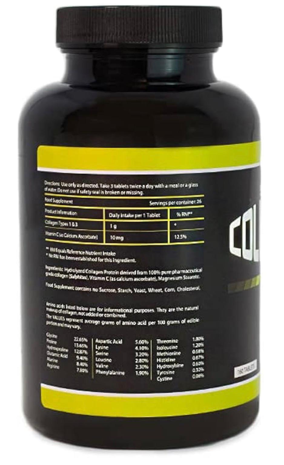 AHS Super Collagen Type 1 & 3 + Vitamin C (160 tab) - For MEN ...