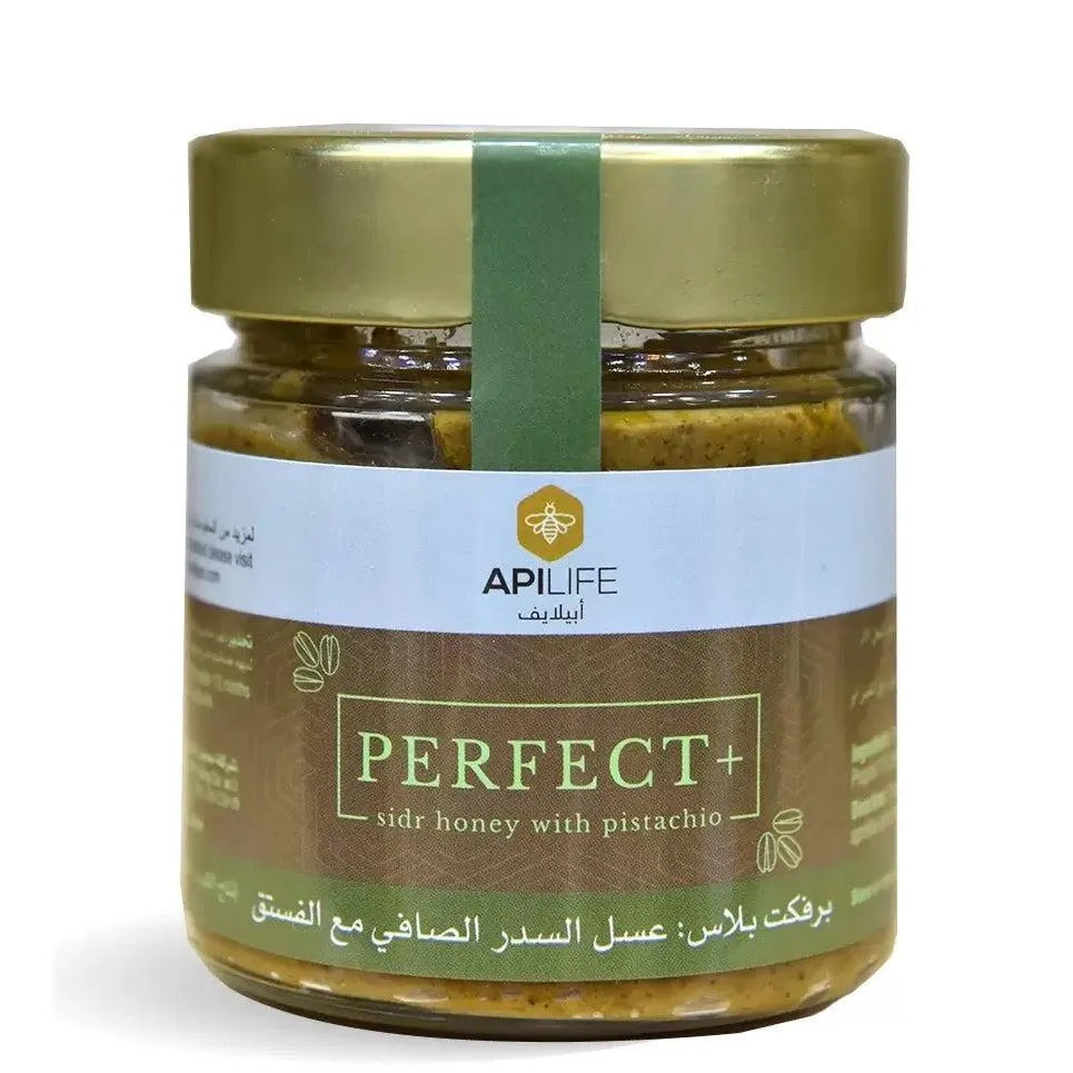 ApiLife Perfect+ Pistachio Spread with sider honey 200gm – Healthland Co.