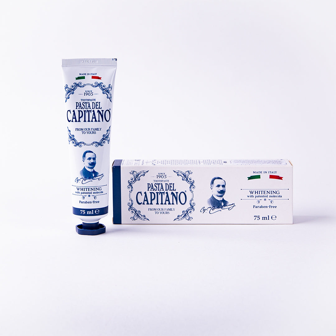 Pasta del Capitano 1905 Toothpaste Whitening 75 ml – Healthland Co.