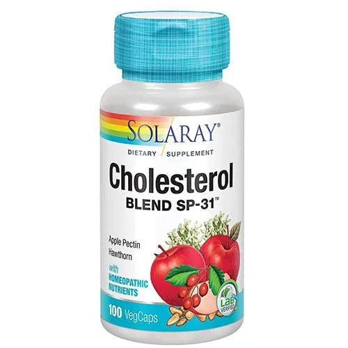 Solaray Cholesterol Blend SP-31 Herbal Blend with Homeopathic Nutrient ...