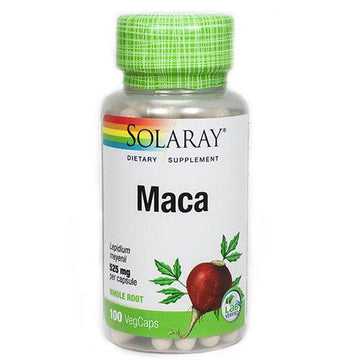 Solaray Maca Root 525mg | 100 Veg Capsules – Healthland Co.