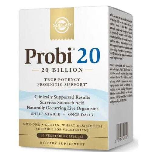 Solgar Probi 20 Billion Probiotics 30 Vegetable Capsules – Healthland Co.