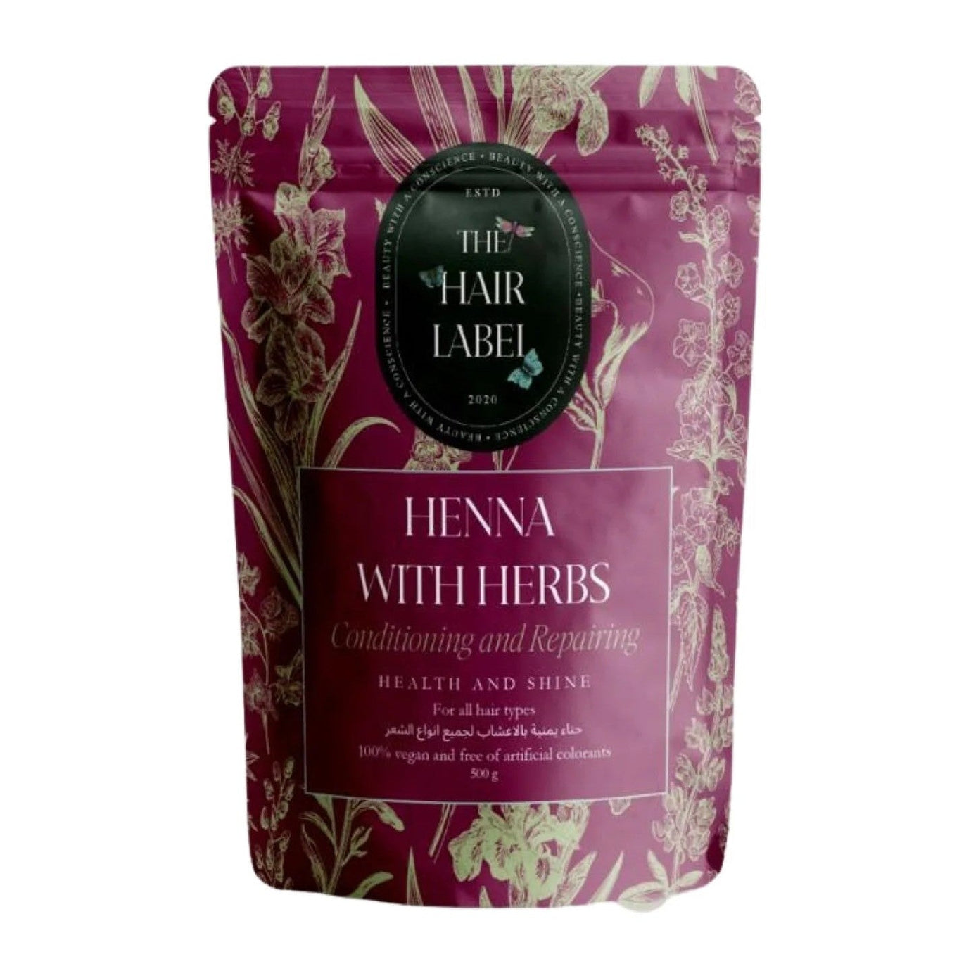 The Hair Label Henna With Herbs 500g – Healthland Co.