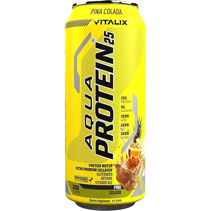 Vitalix Aqua Protein 25 Pina Colada Flavor | 473ml | 25g Protein ...
